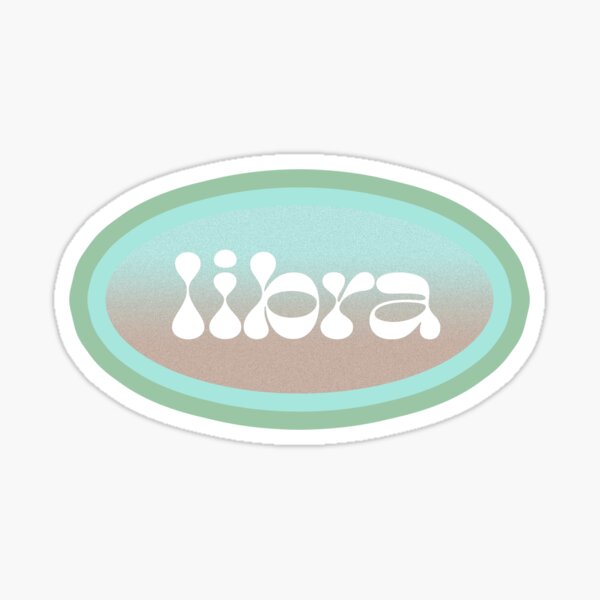 "libra" Sticker for Sale by saltandsiren | Redbubble