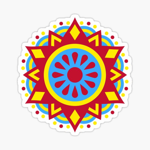 "The Three Primary Colors are Yellow, Red, and Blue" Sticker for Sale ...