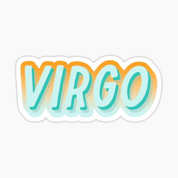 "virgo" Sticker for Sale by saltandsiren | Redbubble