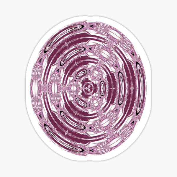 "Purple distortion too" Sticker for Sale by cataweg1 | Redbubble