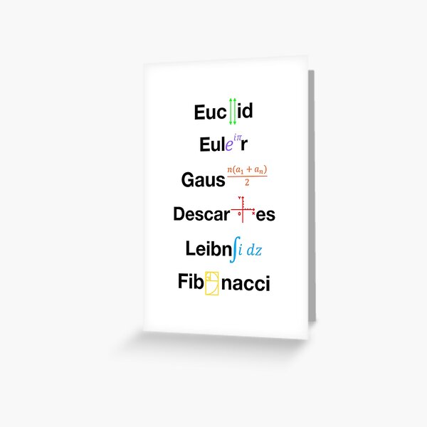 "Famous Mathematicians Icons Euclid Euler Gauss Descartes Leibniz ...