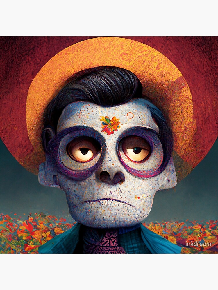 "el catrin" Poster for Sale by inkdream | Redbubble