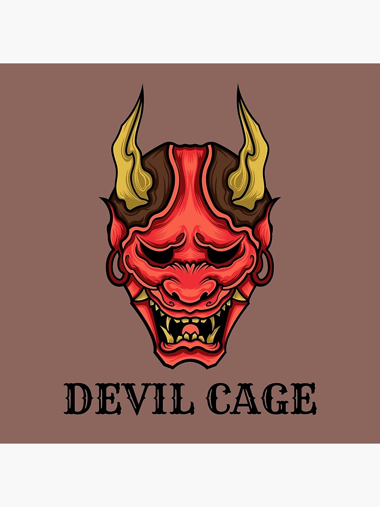 "Devil Cage " Poster for Sale by ArtOfStars | Redbubble