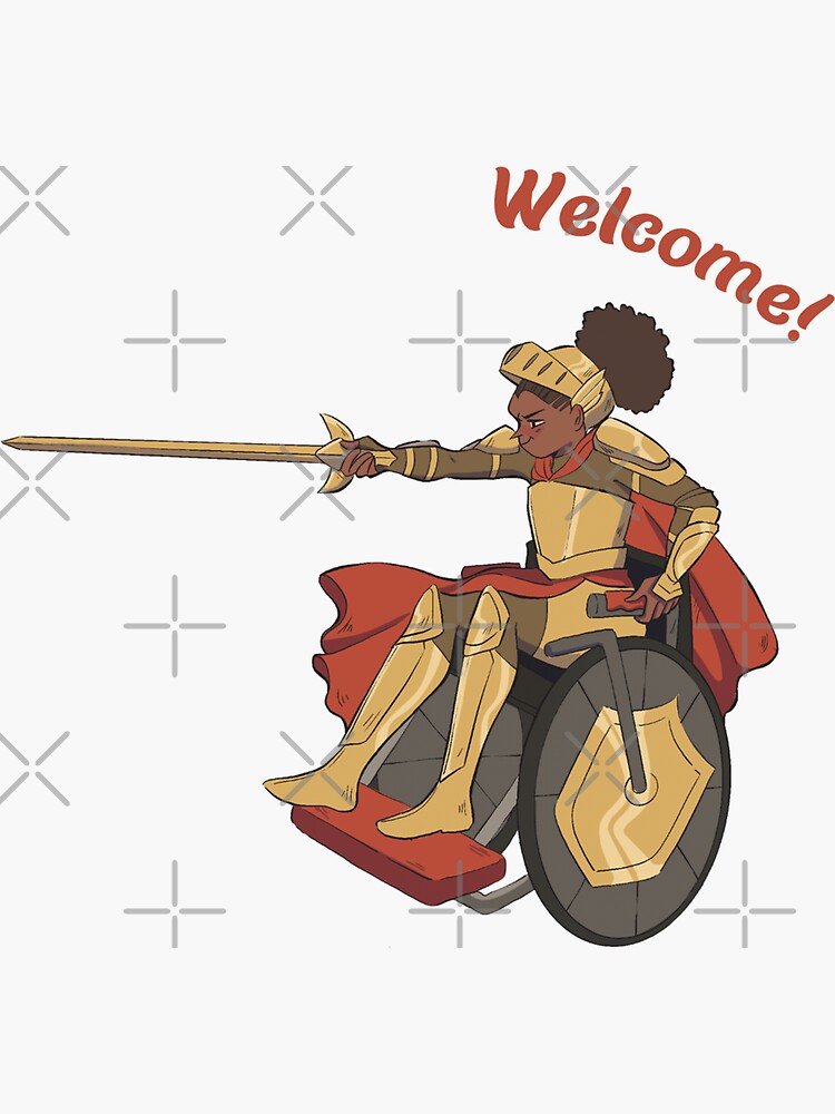 "Welcome" Sticker for Sale by nivab | Redbubble