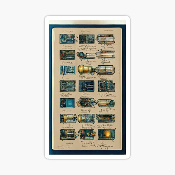 ""Tesla Markers" - Future Invention #6" Sticker for Sale by asher-wolff ...