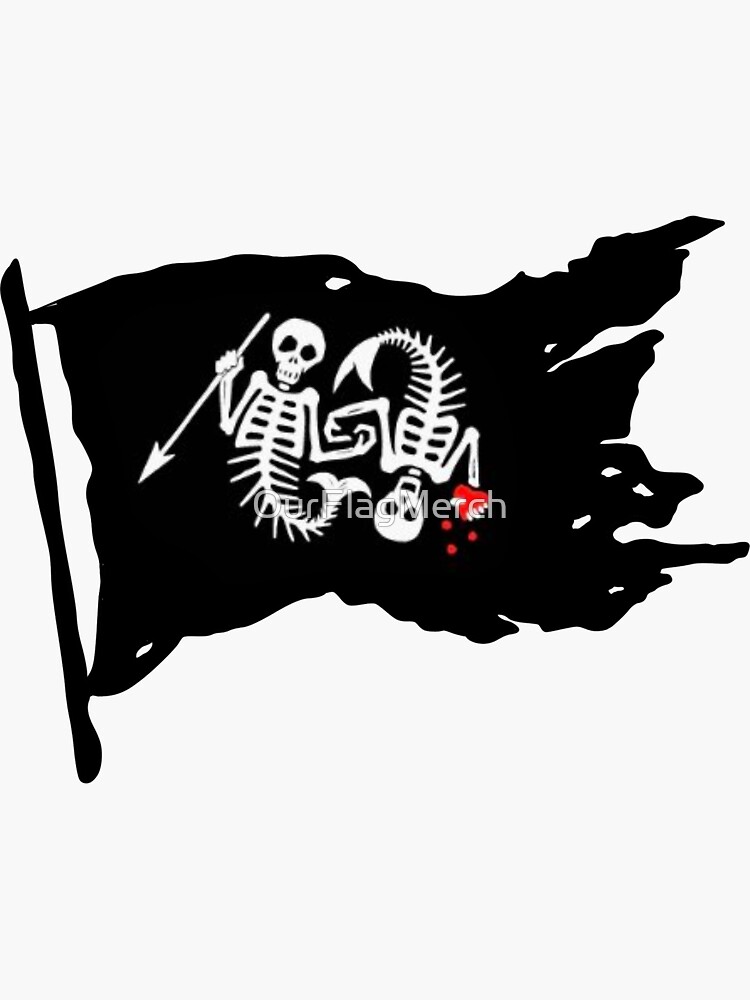 "OFMD Season 2 Mermaid Flag" Sticker for Sale by OurFlagMerch | Redbubble