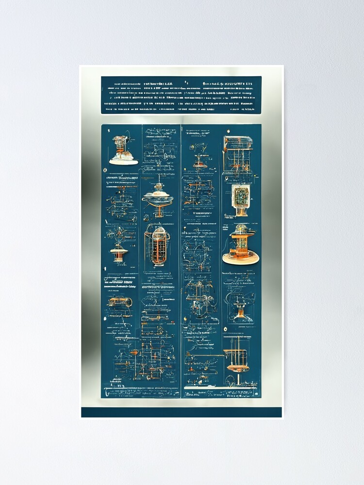 ""Fission Merger" - Future Invention #7" Poster for Sale by asher-wolff ...
