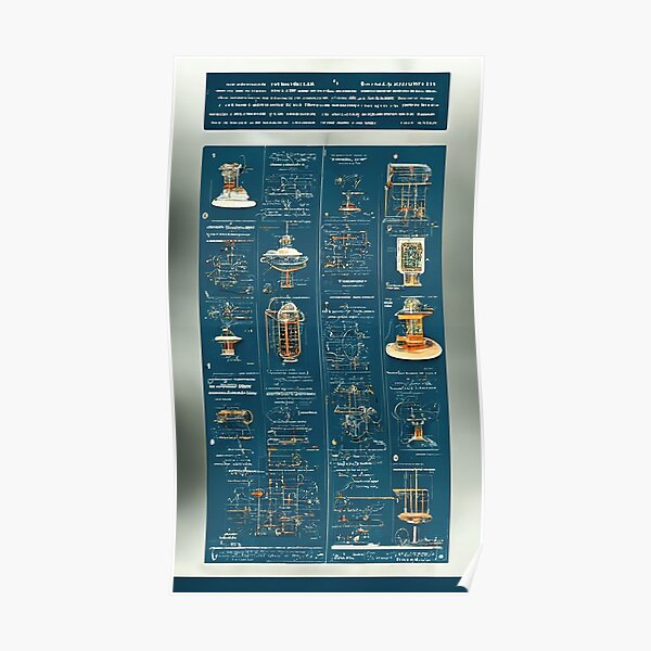 ""Fission Merger" - Future Invention #7" Poster for Sale by asher-wolff ...