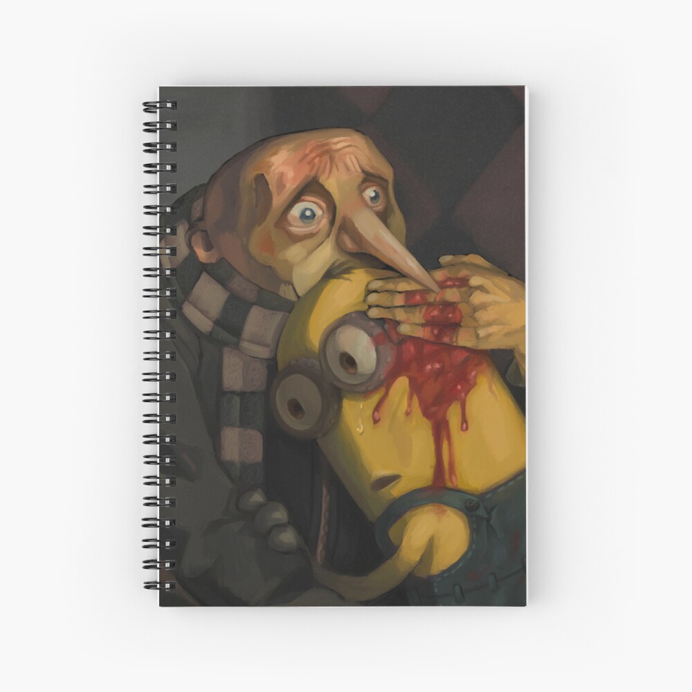 "Gru the despicable and his minion" Sticker by QUIKMAAZ | Redbubble