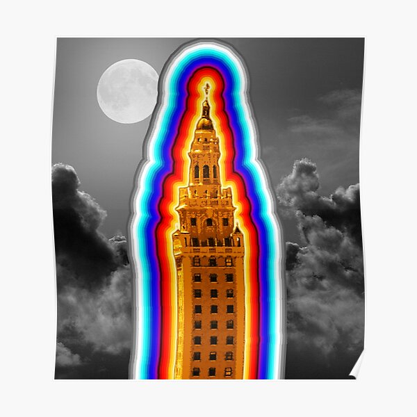 "Miami Freedom Tower Cuban Liberty Downtown Brickell" Poster by psmgop ...