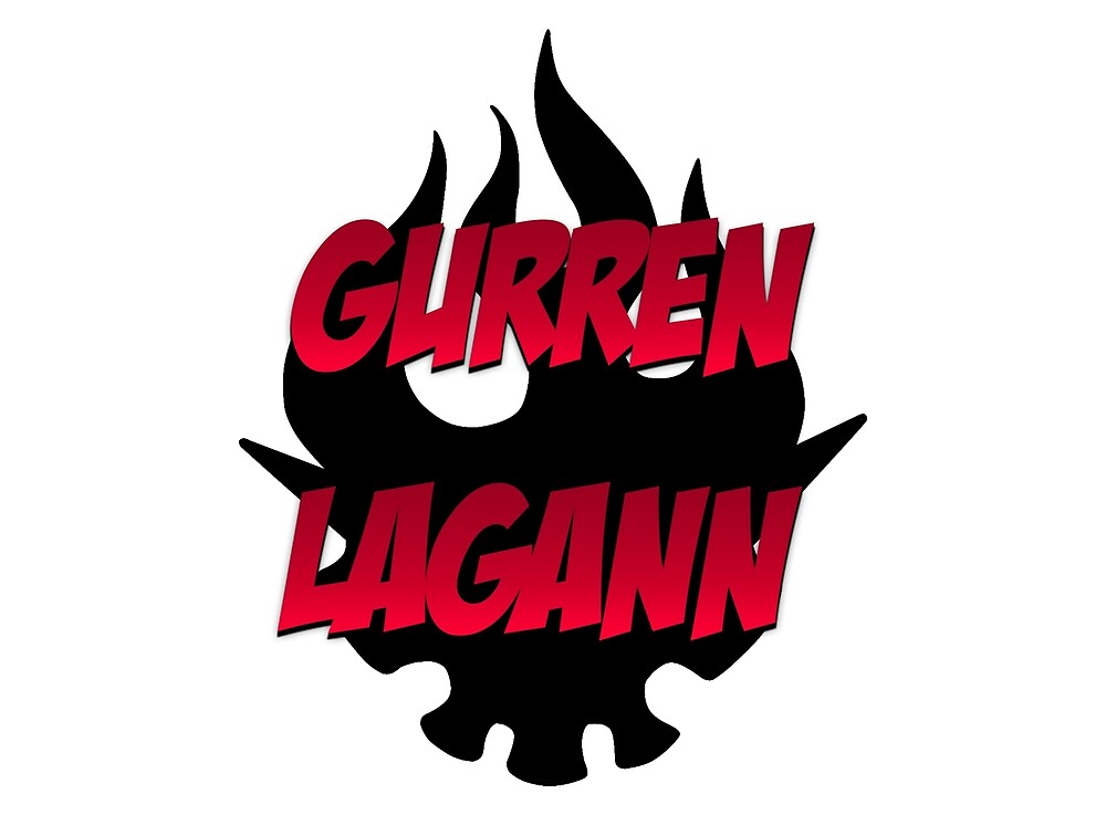 "Gurren Lagann | Design and logo" by TomDilby | Redbubble
