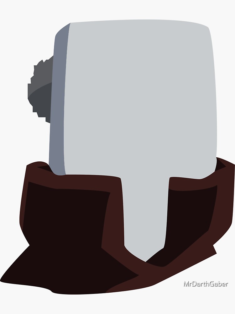 "Cementoss" Sticker for Sale by MrDarthGaber | Redbubble