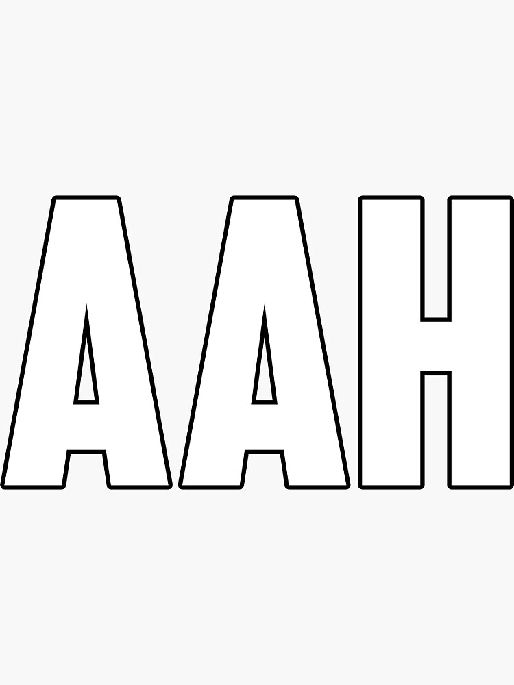 "Design AAH Delirium Jvc" Sticker for Sale by Risi-Shop | Redbubble