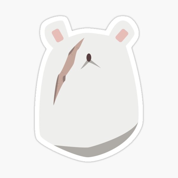 "Nezu" Sticker for Sale by MrDarthGaber | Redbubble