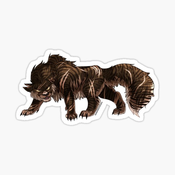 "Tigerstar" Sticker by Draikinator | Redbubble