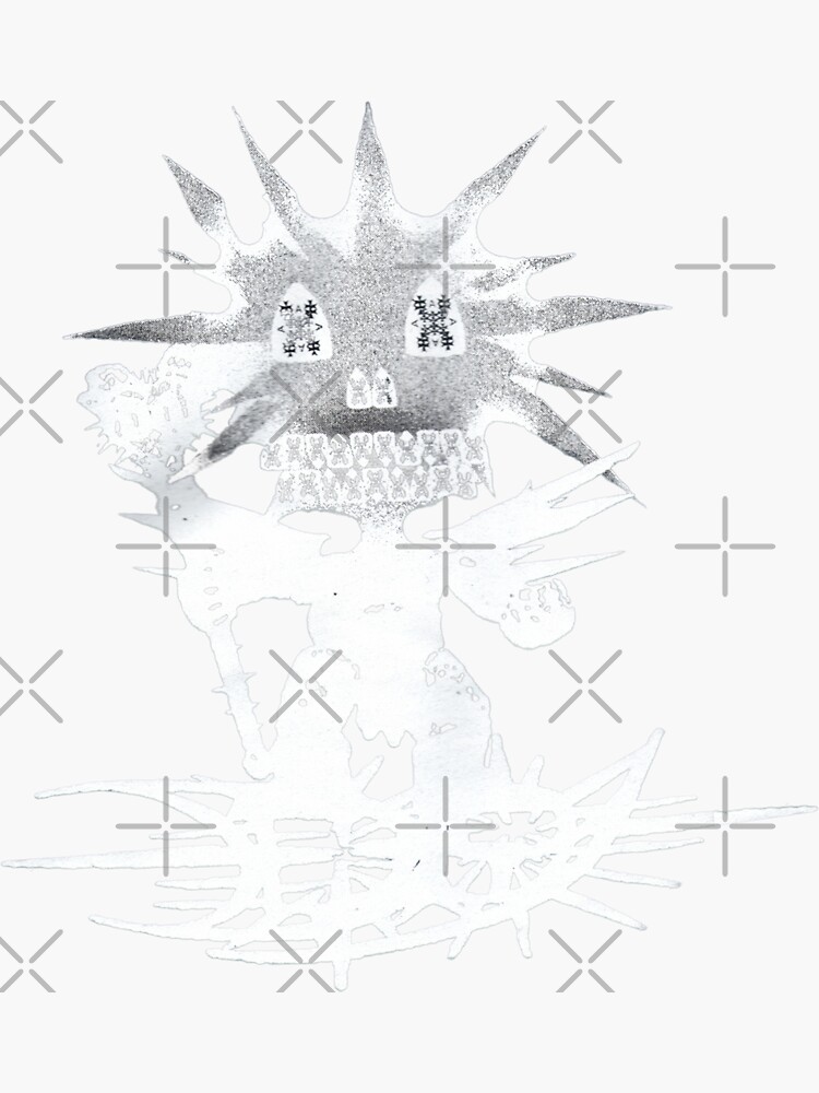 "Bladee Drain Gang 2022 Tour Merch" Sticker for Sale by shoxio | Redbubble