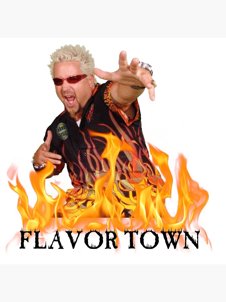 FLAVOR TOWN USA - Stickers Premium Matte Vertical Poster Designed ...
