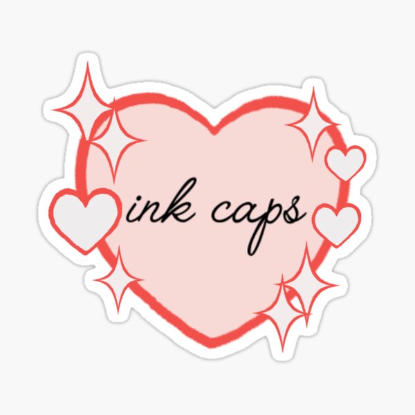 "tattoo container sticker (ink caps)" Sticker for Sale by maddrawss ...