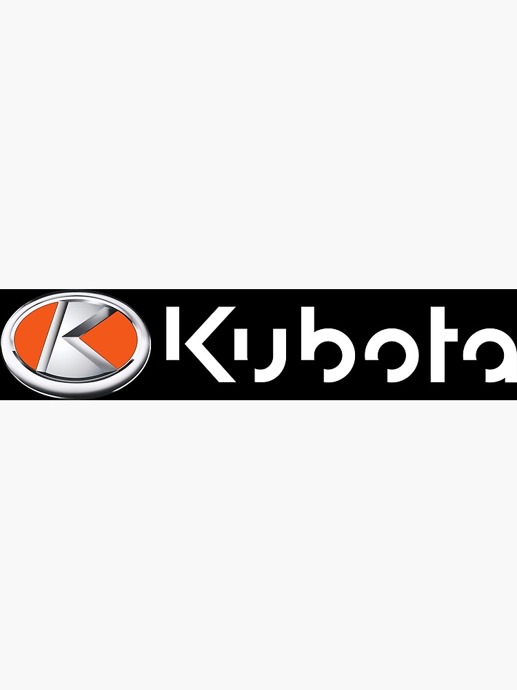 "Kubota Logo" Art Print for Sale by brocklatih | Redbubble
