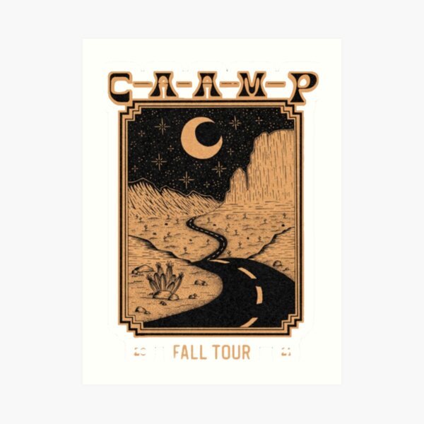 "caamp fall tour" Art Print for Sale by mmeellrr | Redbubble