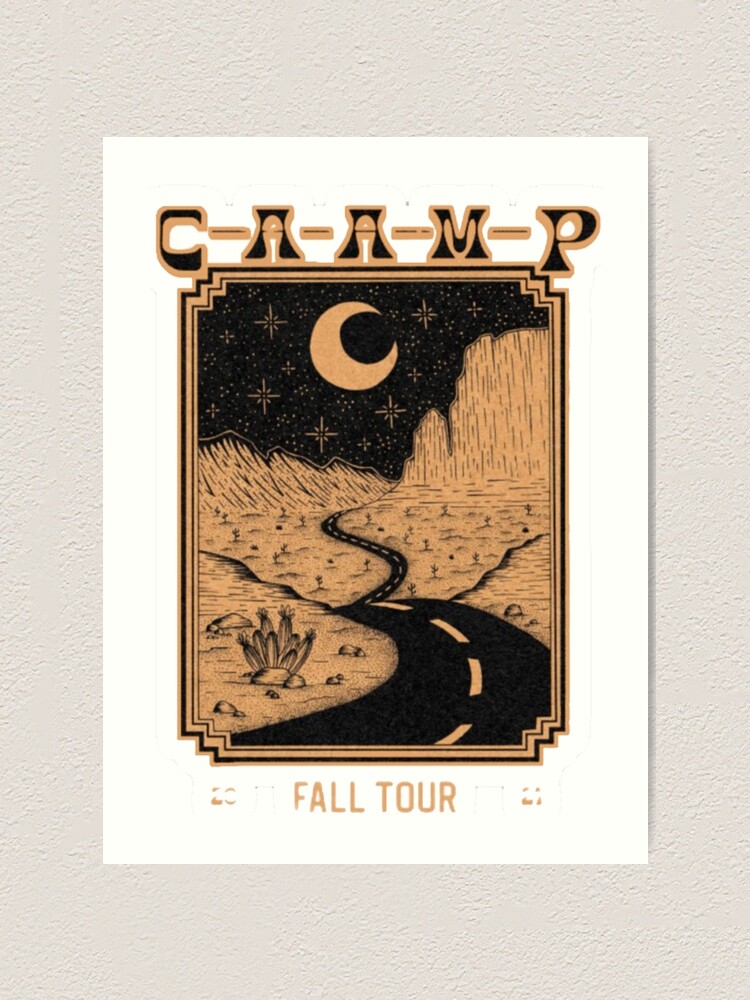 "caamp fall tour" Art Print for Sale by mmeellrr | Redbubble