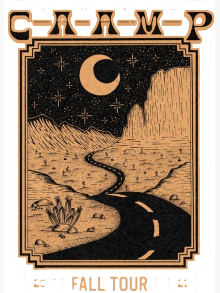 "caamp fall tour" Art Print for Sale by mmeellrr | Redbubble