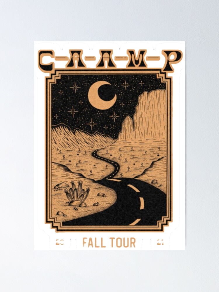 "caamp fall tour" Poster for Sale by mmeellrr | Redbubble