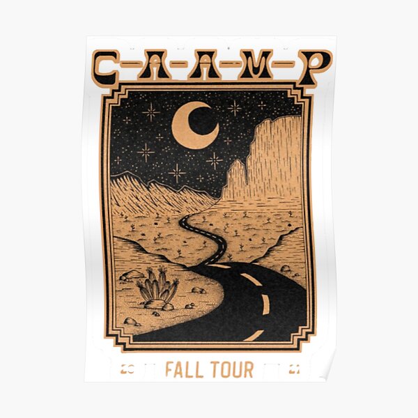 "caamp fall tour" Poster for Sale by mmeellrr | Redbubble