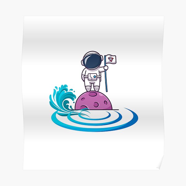 "Georgia Okeeffe Pink Moon Over Water" Poster for Sale by ApurwaArtShop ...