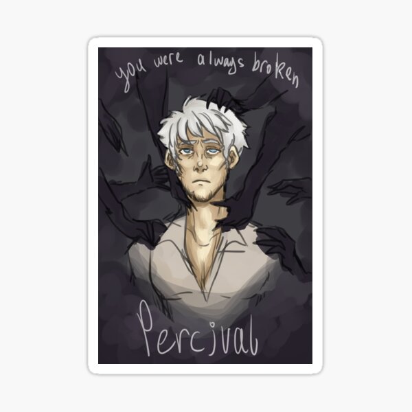 "Always broken" Sticker for Sale by MadiTelford | Redbubble