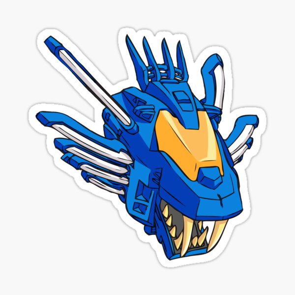 "Blade Liger (Van Blue)" Sticker for Sale by HighWireCats | Redbubble