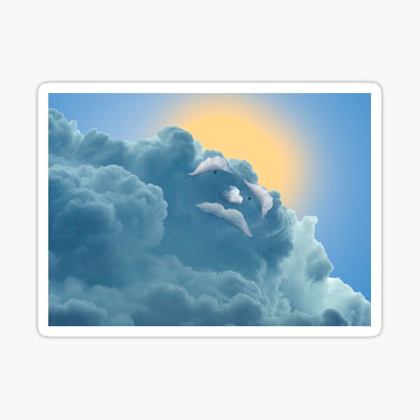"OTHER CLOUD" Sticker for Sale by Bloops- | Redbubble