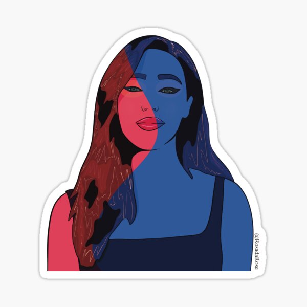 "ADC #15d" Sticker for Sale by Rosadarose | Redbubble