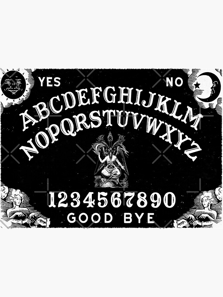 "Satanic Spirit Board Ouija Baphomet" Sticker for Sale by ...