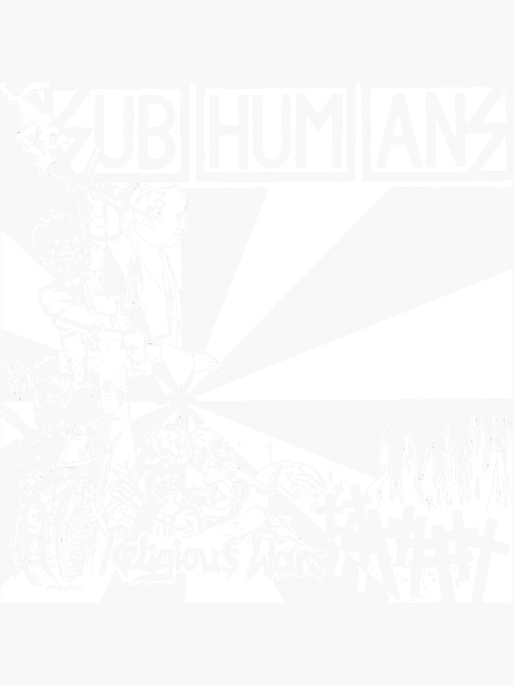 "Subhumans Zip Up Crust Punk D beat Dead Kennedys The Exploited Flag ...