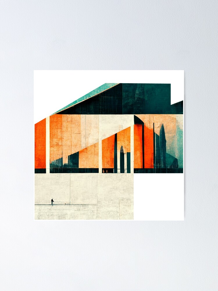 "Layering Architecture 10" Poster for Sale by Arcstract | Redbubble