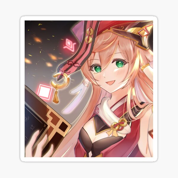 "Cute Yanfei Genshin Impact" Sticker for Sale by olivialewis23 | Redbubble