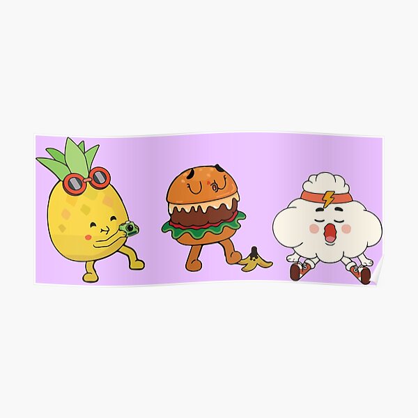 "Silly Burger and Paulina and Nim bus Toca Life" Poster for Sale by ...