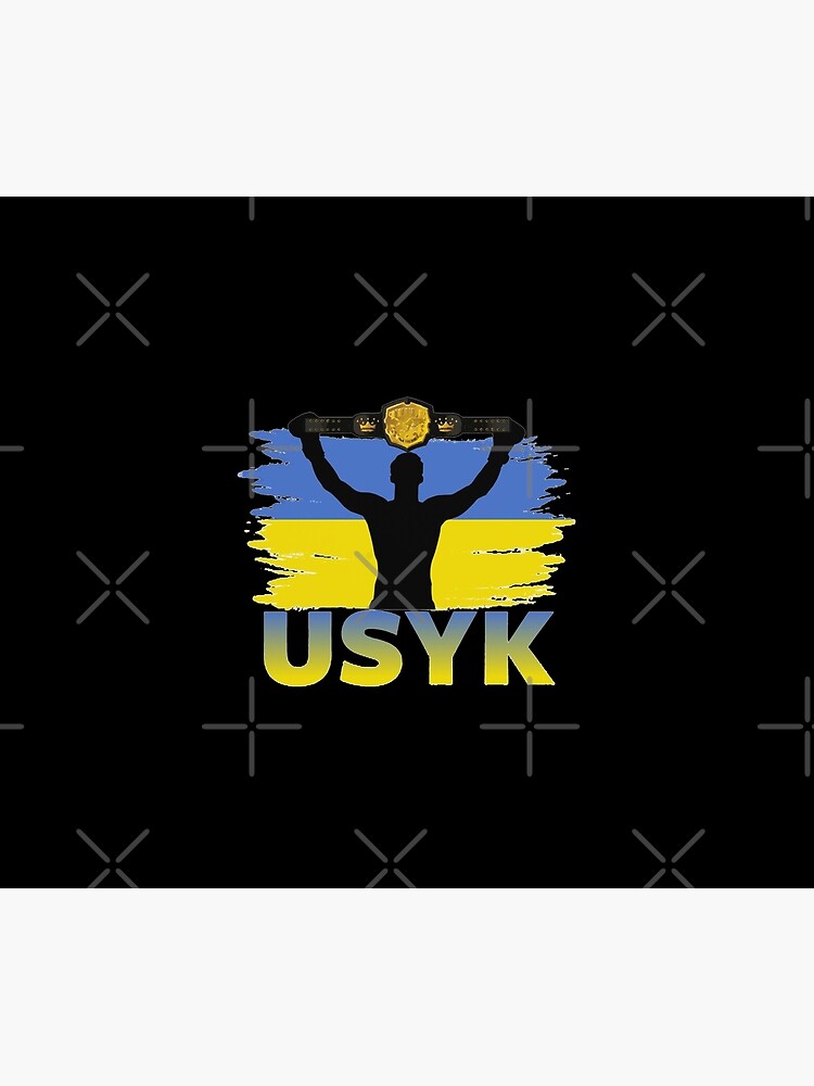 "Oleksandr Usyk a Oleksandr Usyk a Oleksandr Usyk" Throw Blanket for ...
