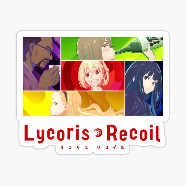 " LYCORIS RECOIL" Sticker for Sale by Esmeriesen | Redbubble