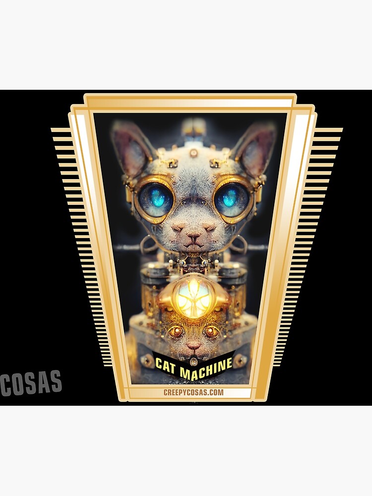"Cat Maker Machine" Poster for Sale by creepycosas | Redbubble