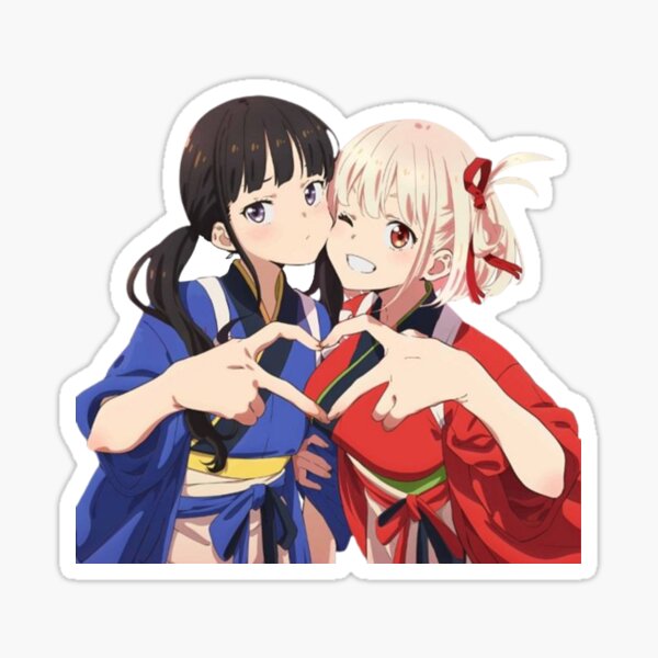"Lycoris Recoil" Sticker for Sale by Clara Art | Redbubble
