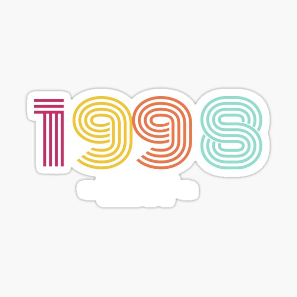 "Legend Since May 1998" Sticker for Sale by byrne-ma | Redbubble
