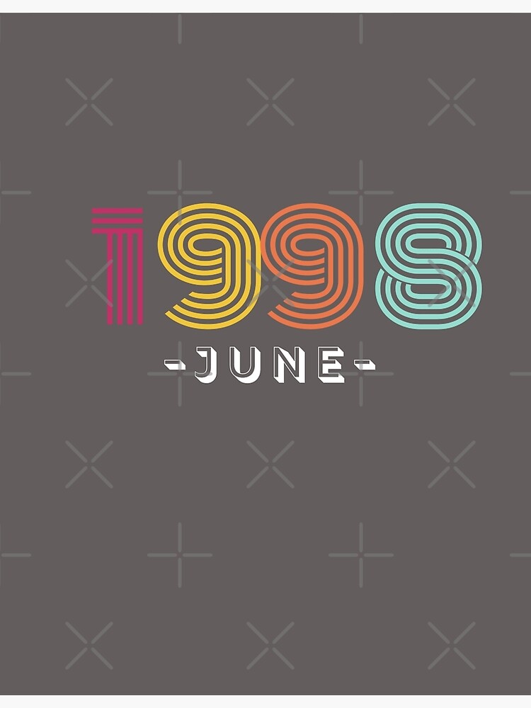 "Legend Since June 1998" Poster for Sale by byrne-ma | Redbubble