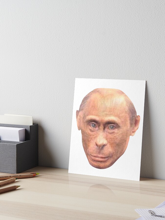 "HD Monkey Putin" Art Board Print for Sale by Based Creations | Redbubble