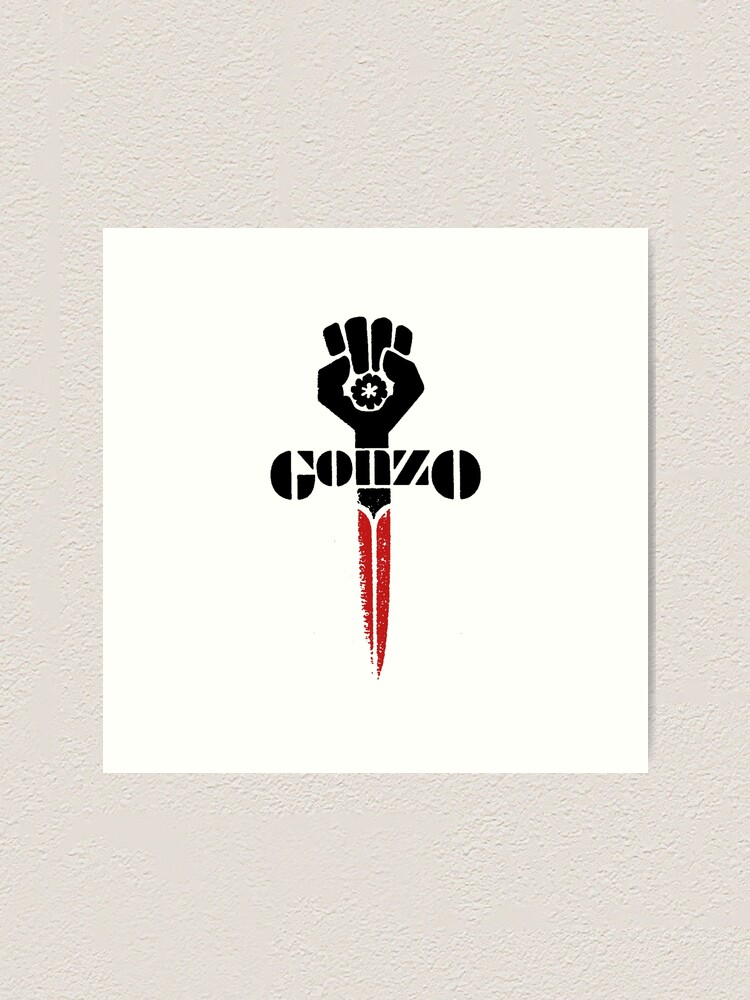 "Retro Gonzo Symbol Hunter" Art Print for Sale by alexdavart | Redbubble