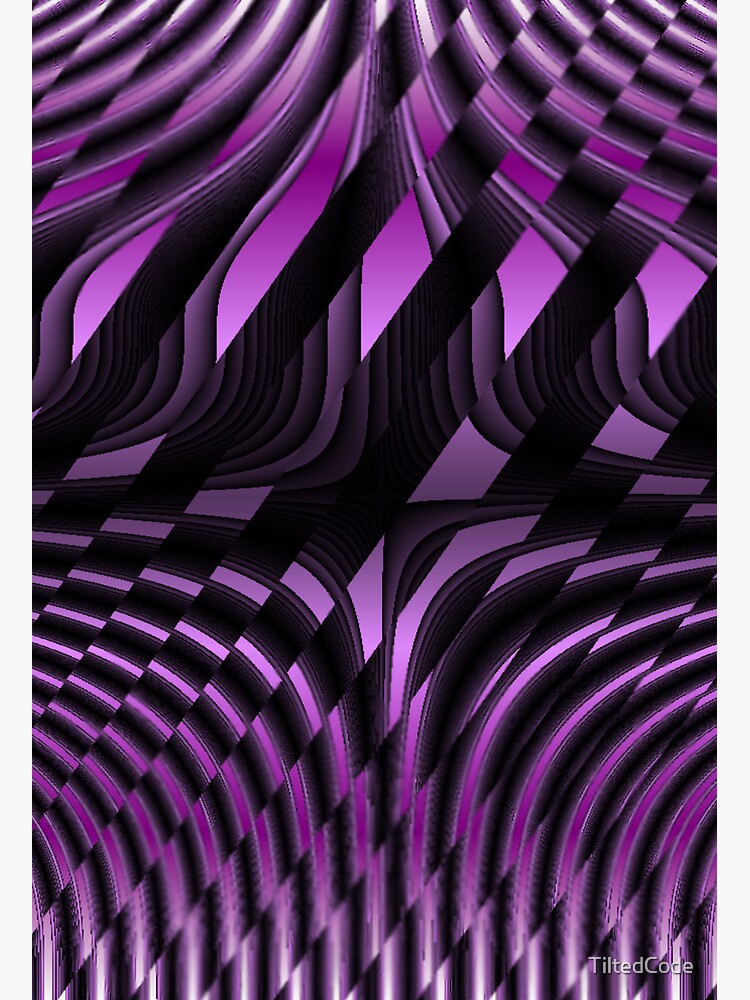 "Purple Challenge" Sticker for Sale by TiltedCode | Redbubble