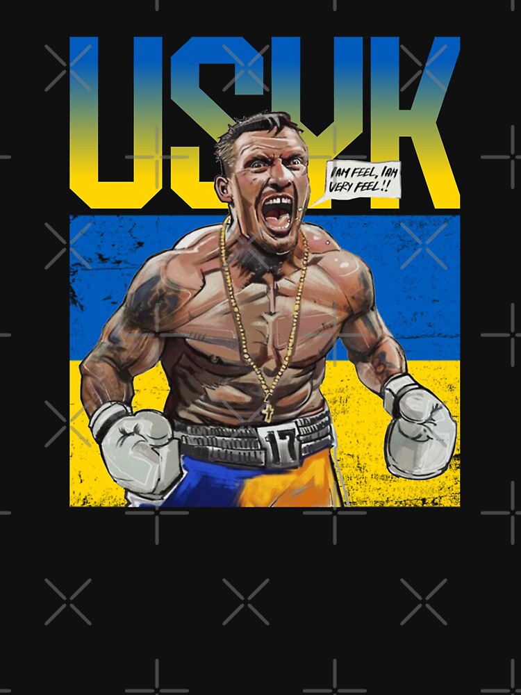 "Oleksandr Usyk a Oleksandr Usyk a Oleksandr Usyk" Essential T-Shirt for Sale by Jajaer | Redbubble