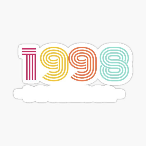 "Legend Since December 1998" Sticker for Sale by byrne-ma | Redbubble