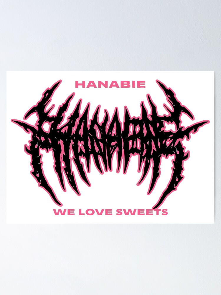 "Hanabie - We Love Sweets" Poster for Sale by hillroses | Redbubble
